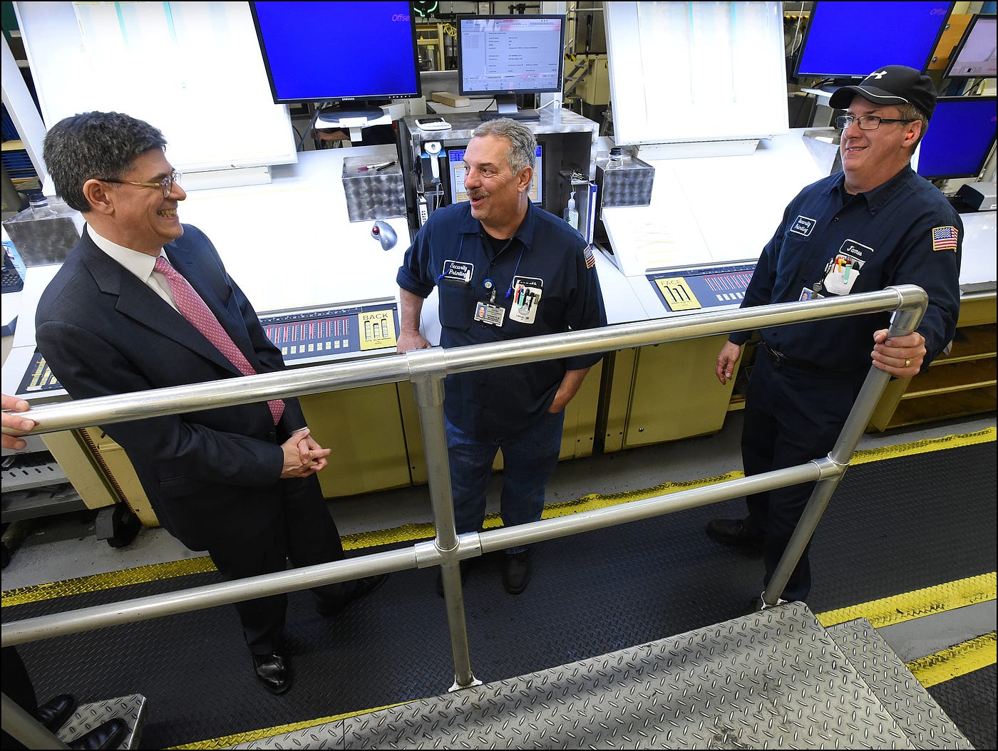 In Photos: Secretary Lew visits the Bureau of Engraving & Printing | by ...