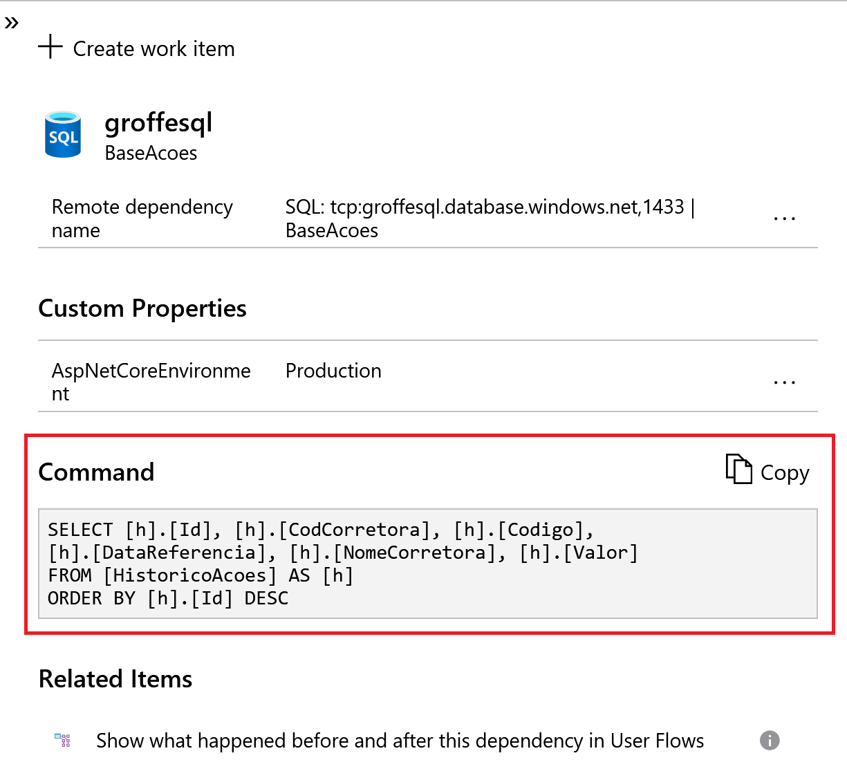 ASP.NET Core + Dapper + EF Core + Application Insights: logando automaticamente comandos SQL ...