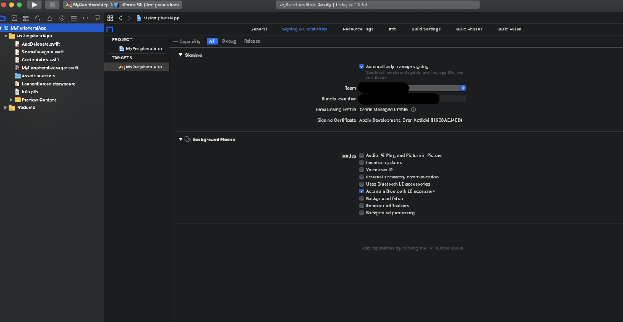 IOS BLE Peripheral Application Using CoreBluetooth | by Shahar Wie | Medium