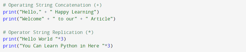 LEARNING PYTHON -Static Data & Operators | by Zidna Fatha Nazhifa | Medium