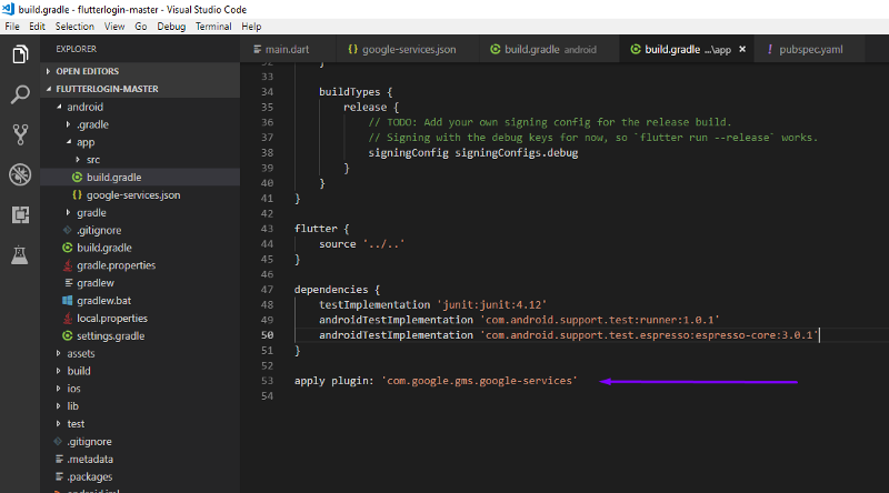 How to implement Firebase to your Flutter application | by EngApp | Medium