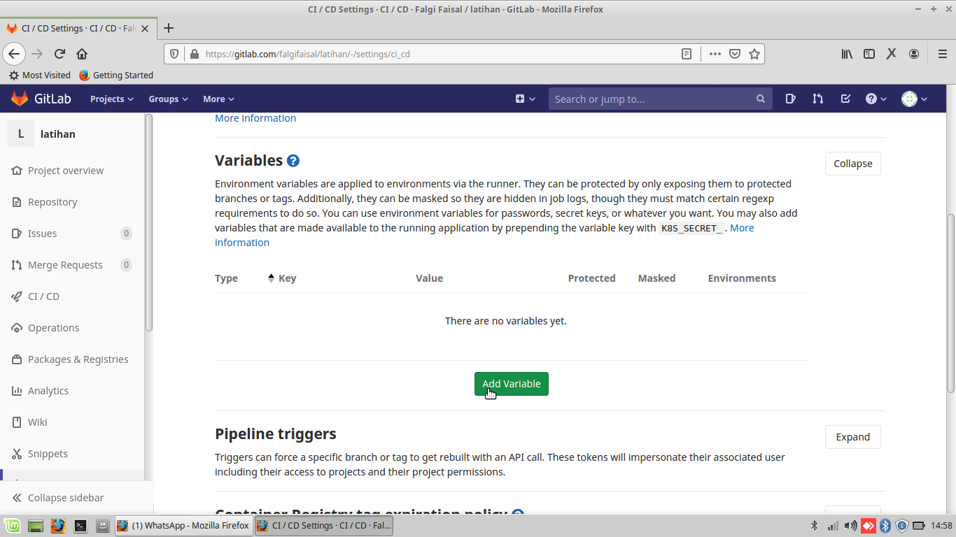 Simple CI / CD With Gitlab-CI. This is just a simple tutorial about ...