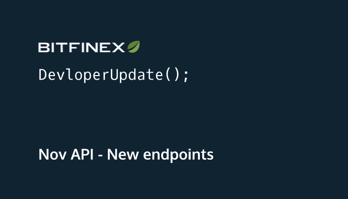 Nov API developer update — V2 REST officially stable with new endpoints | by Jacob Plaster ...