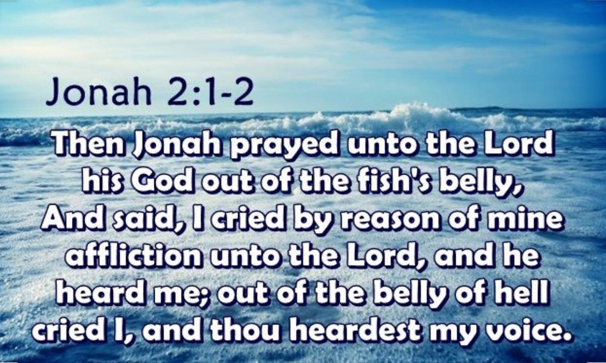 …True Story!. Jonah 2 NLT | by Linda Carlton | Medium