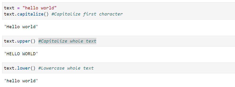 String Manipulation [Python]. Before diving into NLP we should know ...
