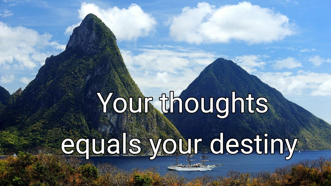 Your thoughts equals your destiny | by Treadmill Treats | Medium