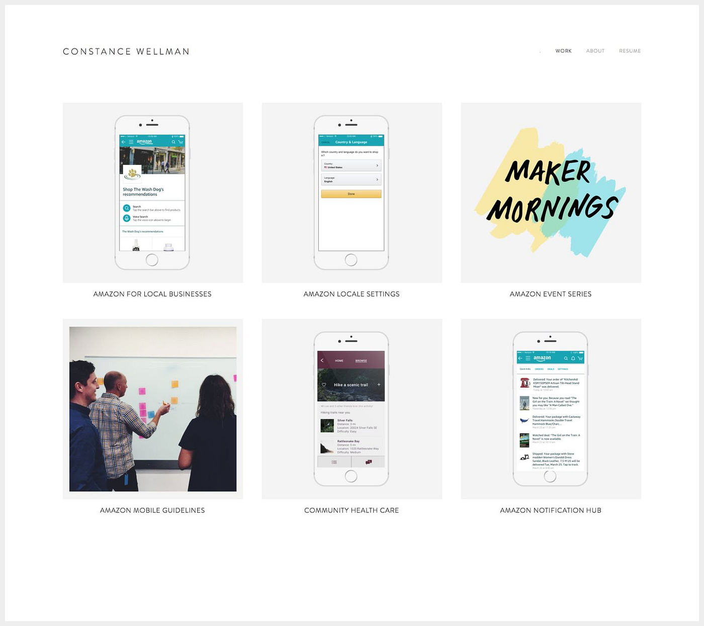 6 Awesome Portfolio Websites by Amazon Designers | by bestfolios.com ...