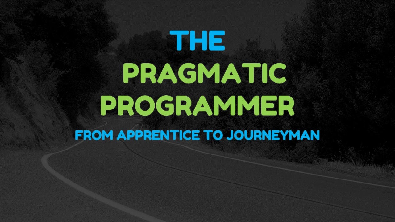 Review and Thoughts on Chapter 1 of “The Pragmatic Programmer” | by ...