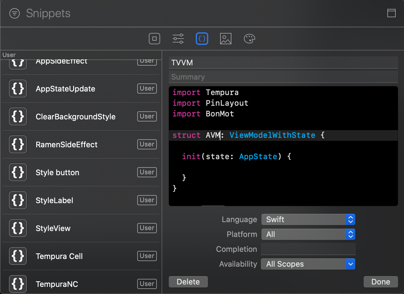 Speed up development with Xcode Snippets | by Riccardo Cipolleschi ...