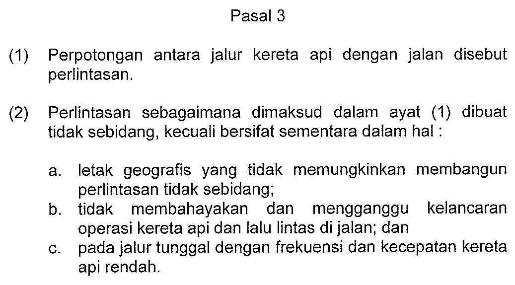 Perlintasan Tak Sebidang: Untung atau Rugi? | by Dominix | HMS ITB | Medium