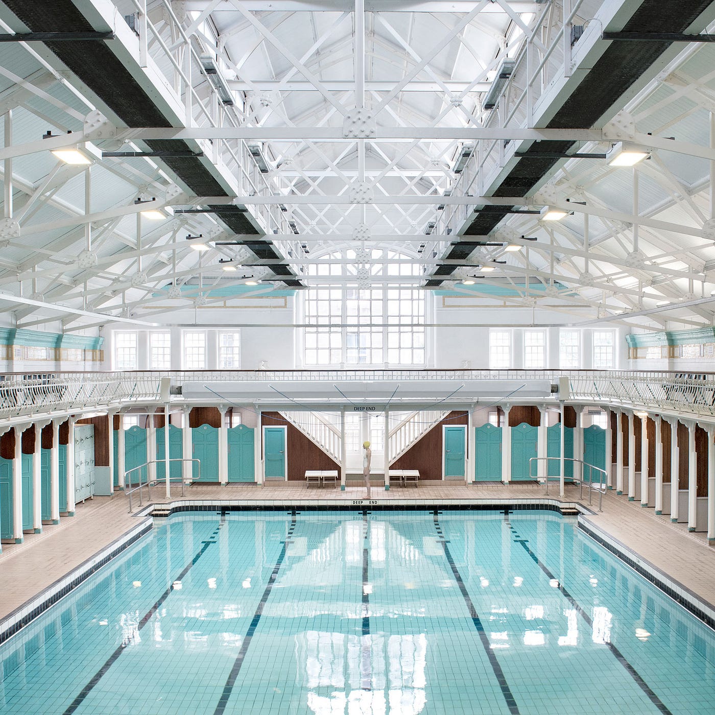 Weekly Design Inspirations #9 — Symmetric Views of Pre-War Swimming ...