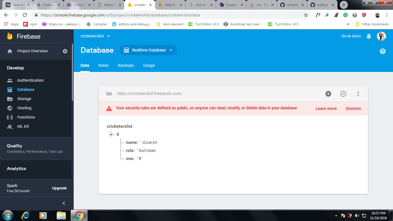 Build an App using Firebase and Javascript | by Dinesh Maxi | DataDrivenInvestor