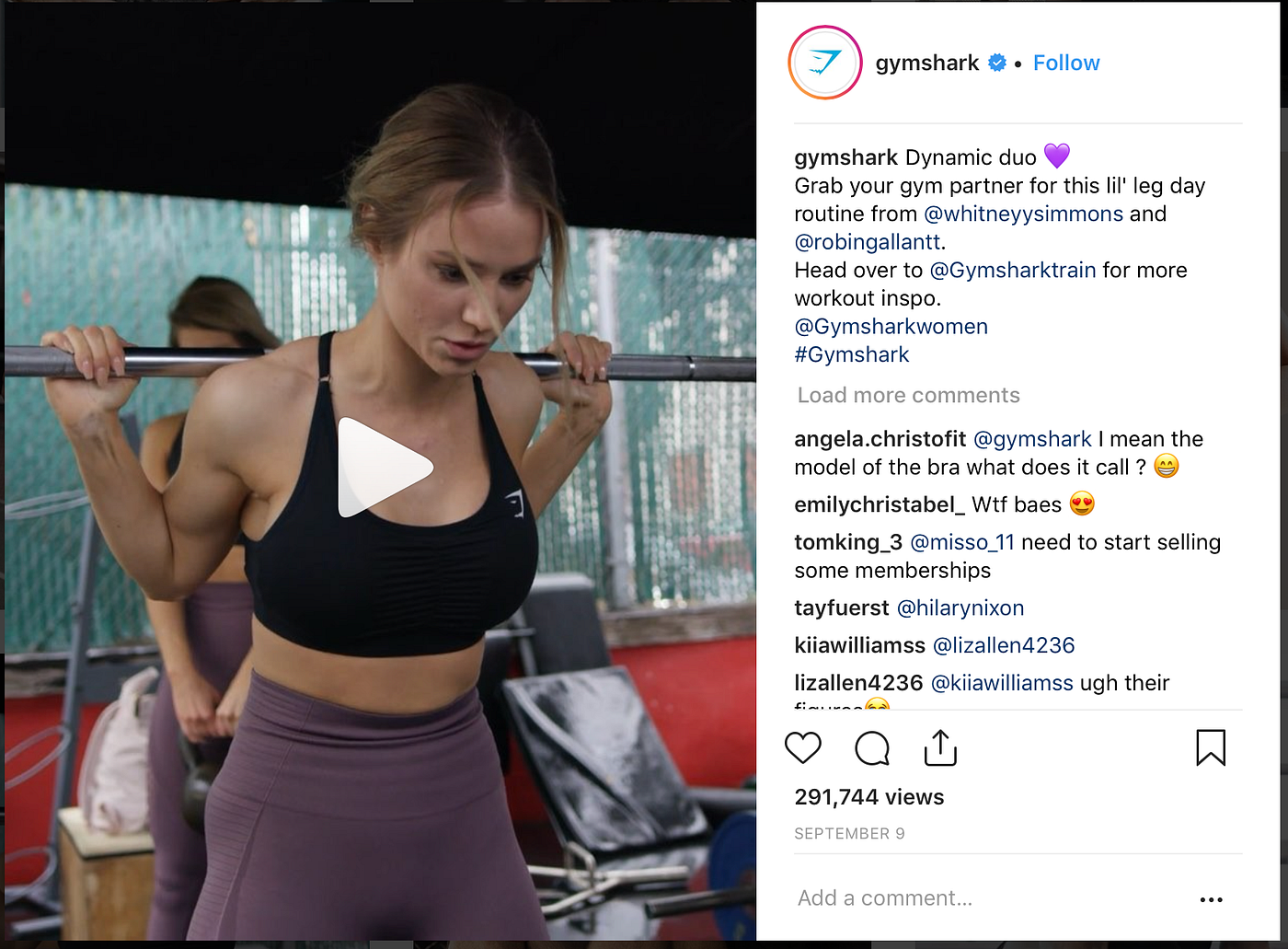 Gymshark on Social Media. A company that I feel has a strong… | by ...