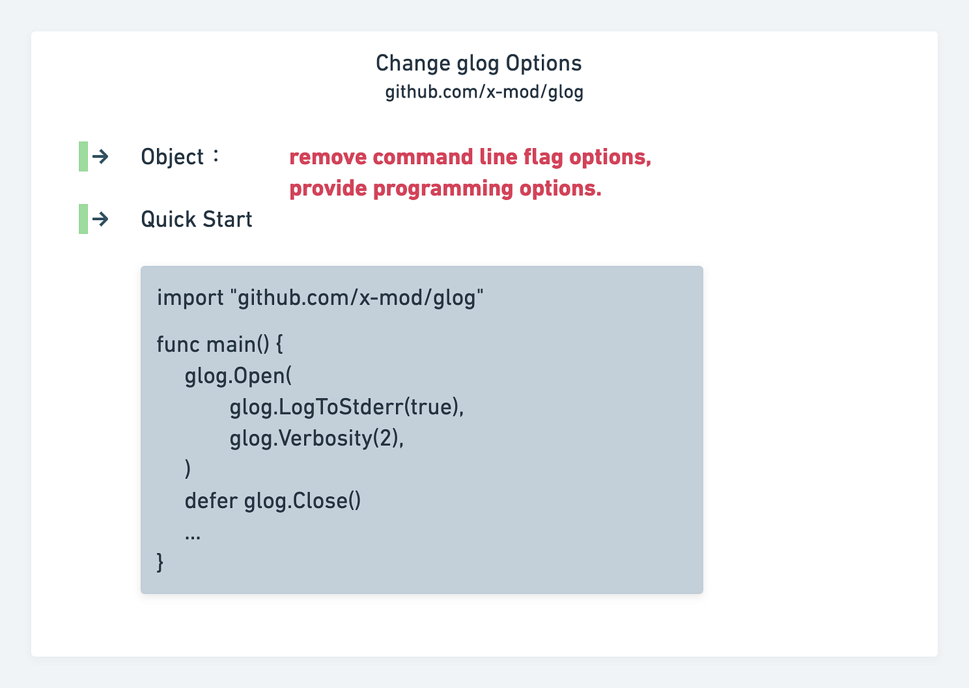 Go: glog traps & fixed it. github.com/x-mod/glog | by JayL | Medium
