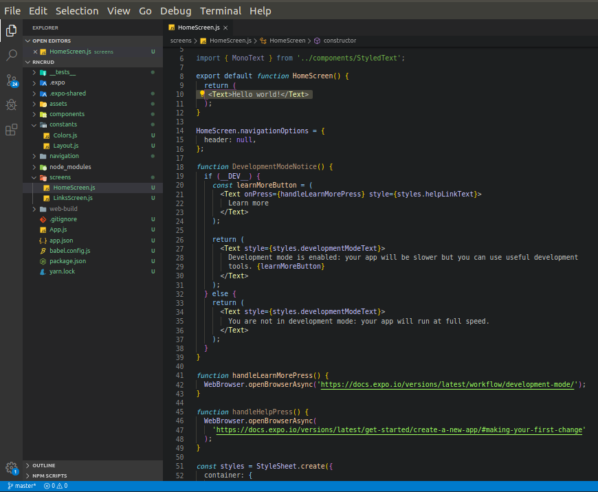 React Native Fundamental Part 1: Instalasi dan Hello World menggunakan ...