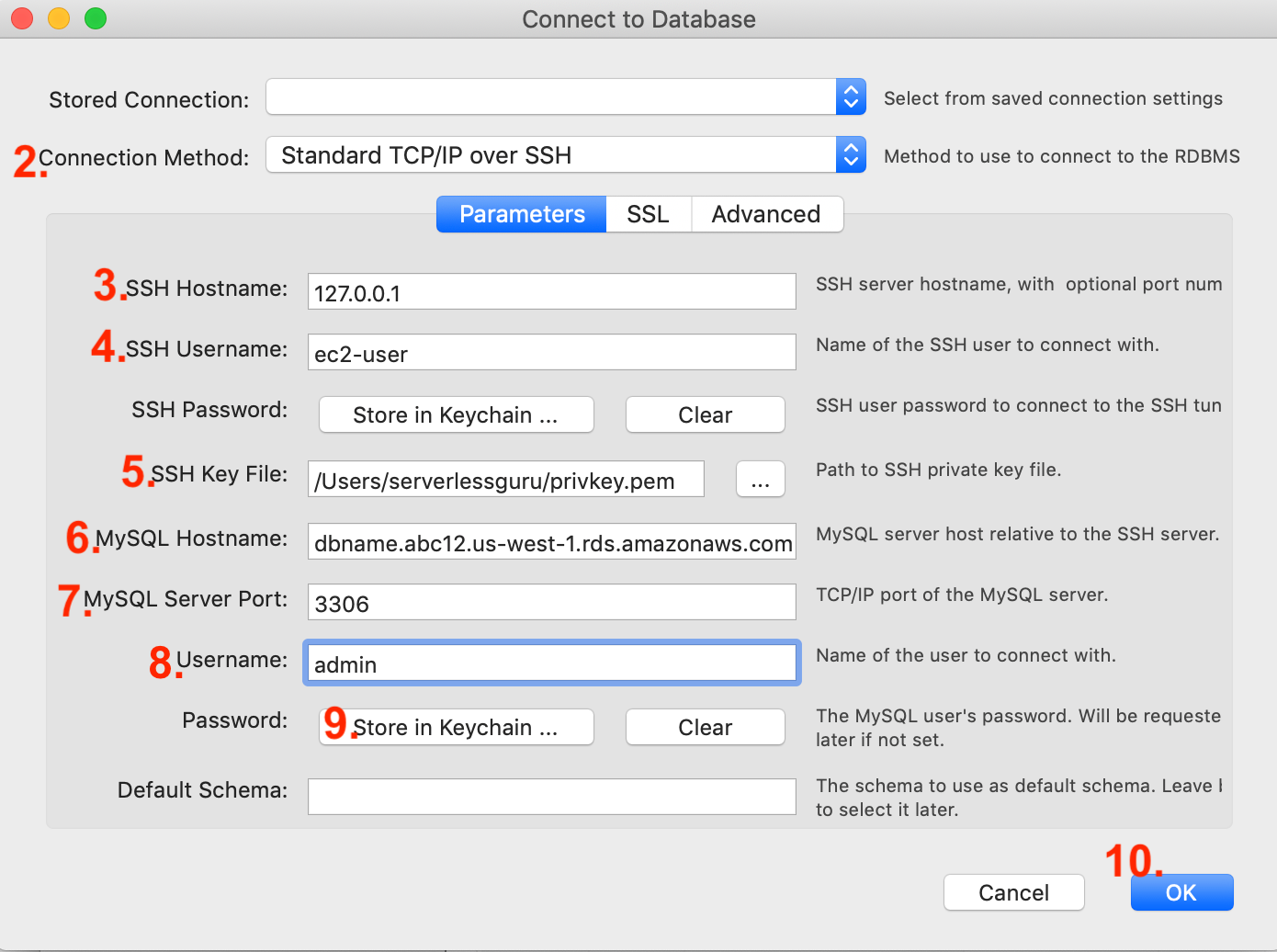 Access An Aws Rds Db In A Private Subnet From Mysql Workbench By Serverless Guru Serverless 3582