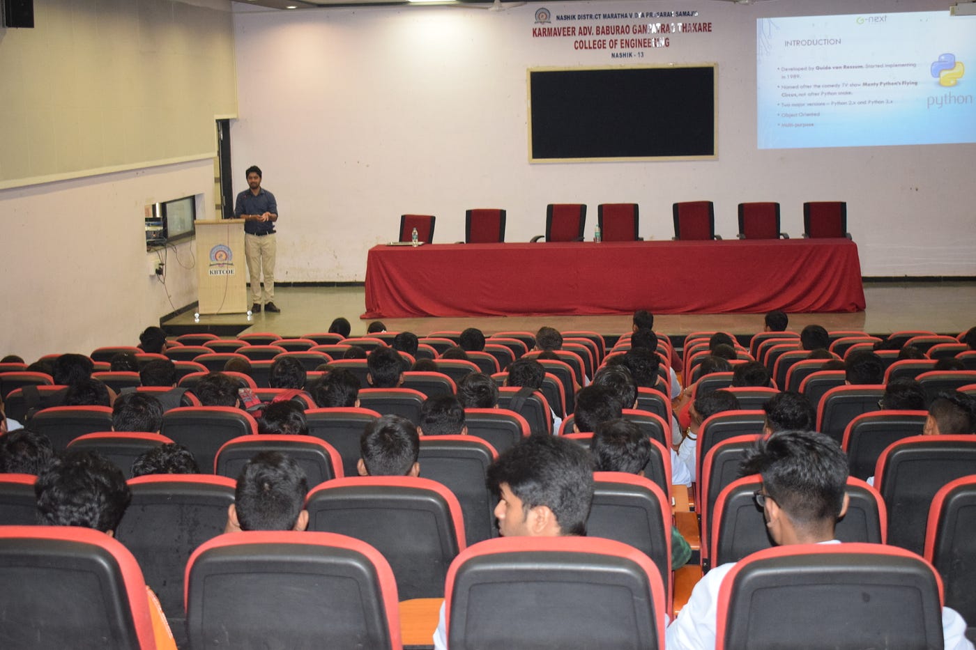 My experience on a tech seminar I spoke about in my own college | by ...