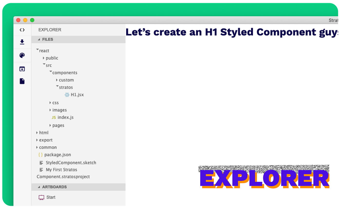 Introducing Stratos — production-ready Styled Components directly from inside Sketch 💎 💪 | by ...