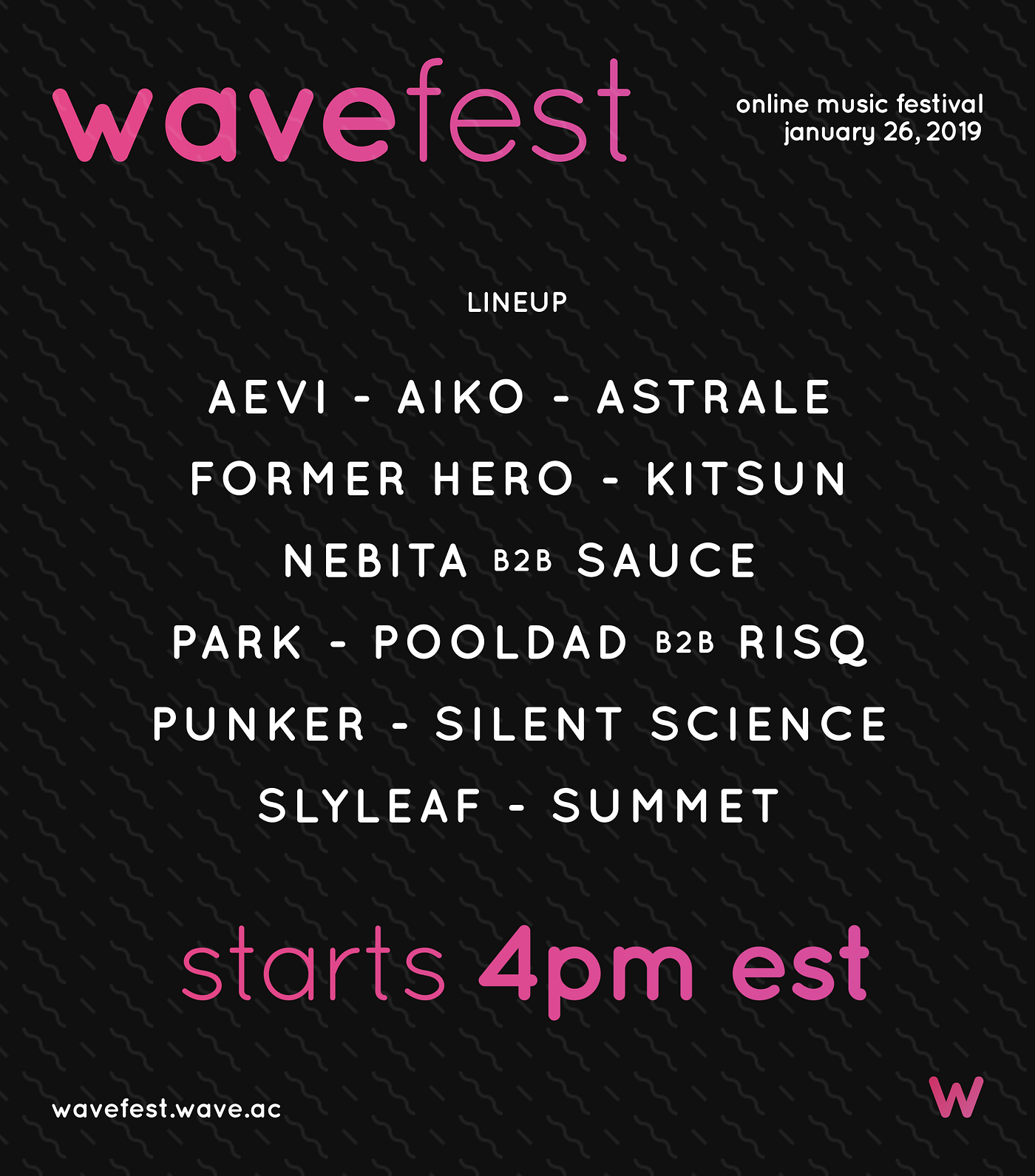 Introducing: wavefest, a live online music festival | by Noah Weidner | waveac | Medium