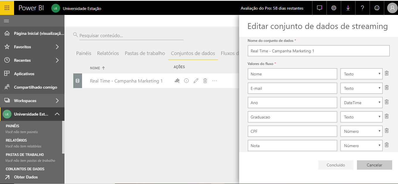 Streaming de dados com Microsoft Power BI, Forms, e Flow. | by Caio ...