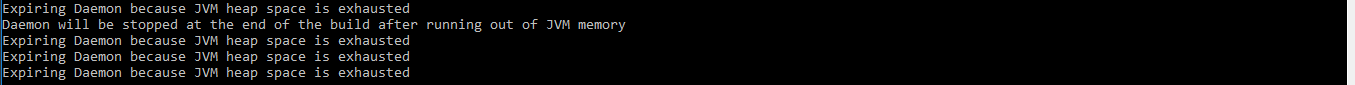 Expiring Daemon Because Jvm Heap Space Is Exhausted In React Native By Infinitbility Medium
