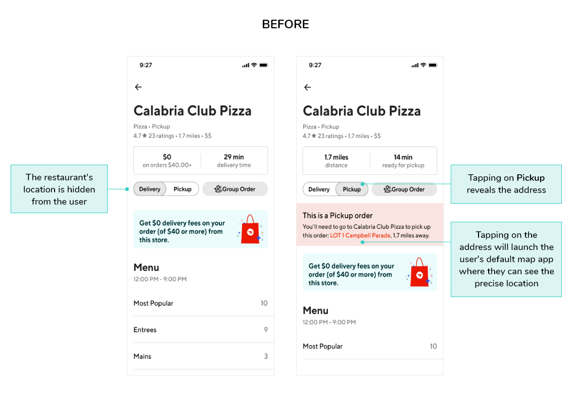 Redesigning DoorDash to create an improved digital food ordering ...
