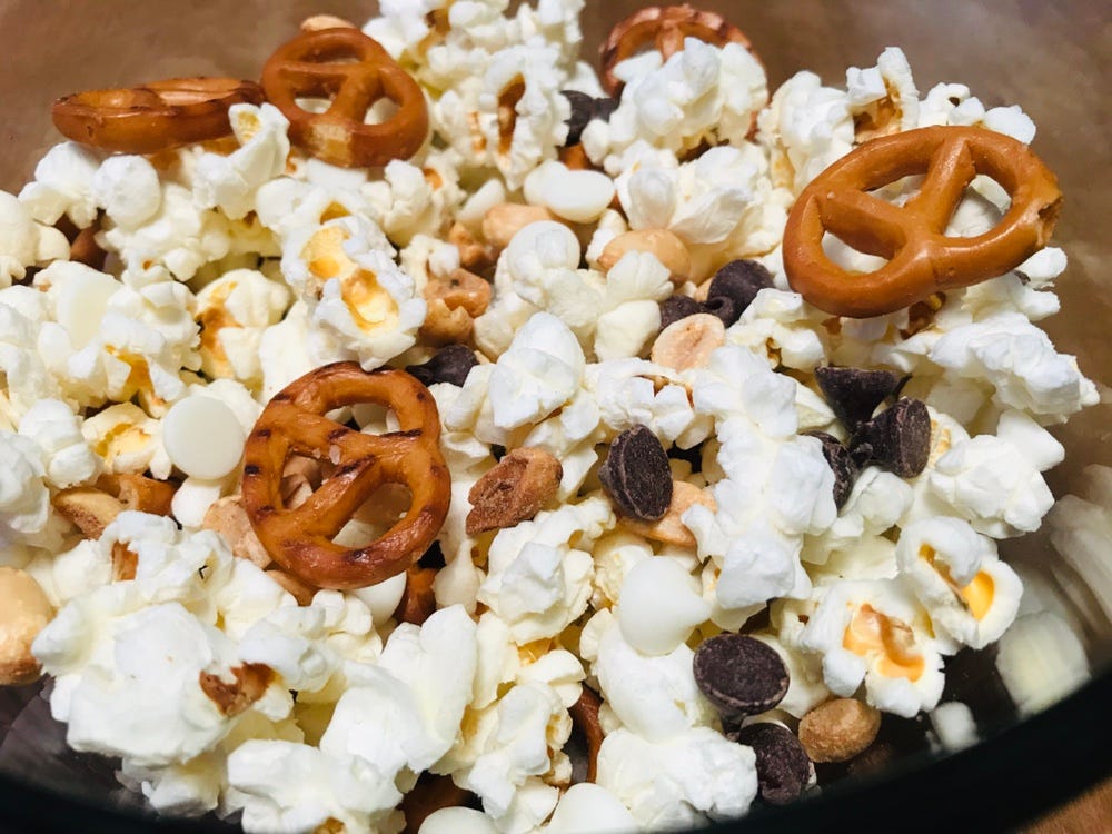 Week 162: Popcorn Mix. Sweet and salty go together just fine… | by ...