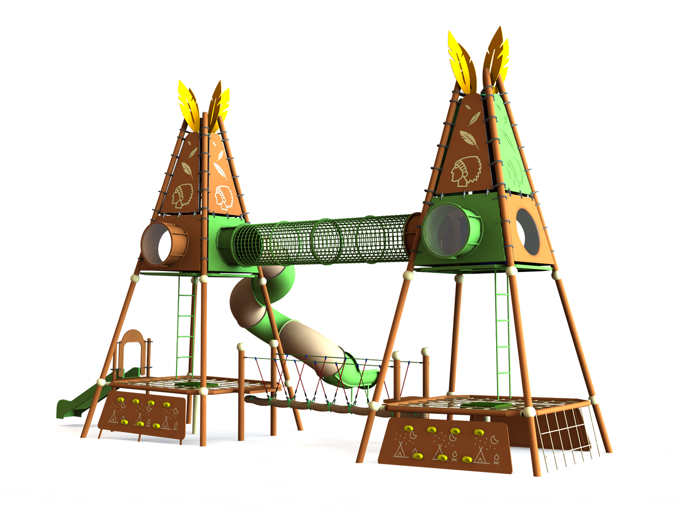 Playground design inspired by the Native American world by Sharon ...