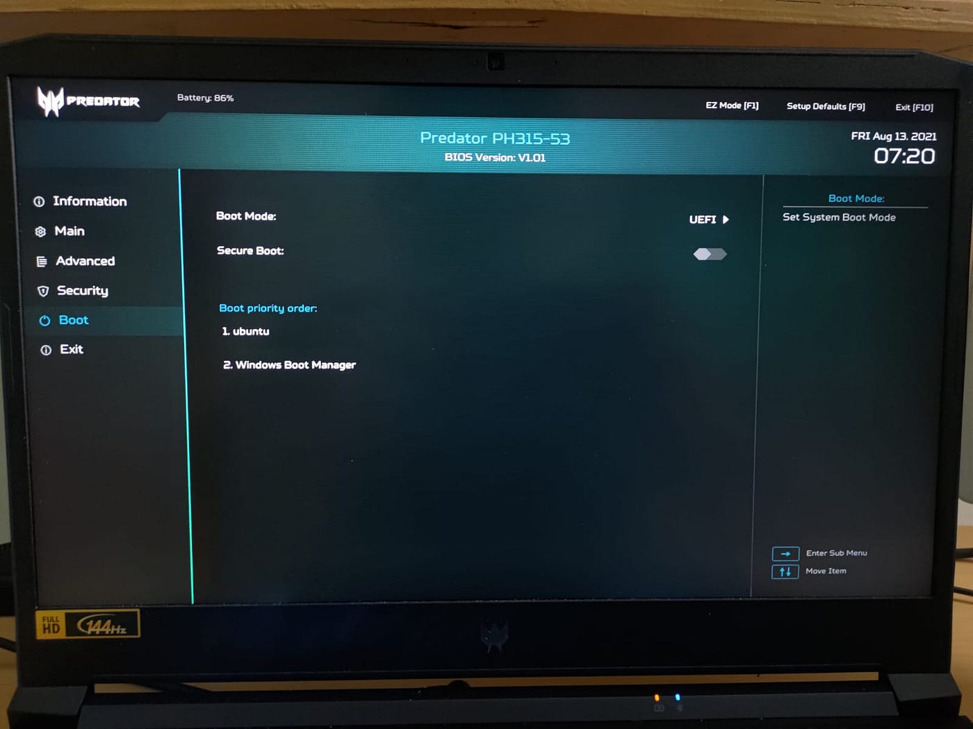 How To Dual Boot Acer Predator Helios 300 With Windows By Mrityunjay Shukla Medium