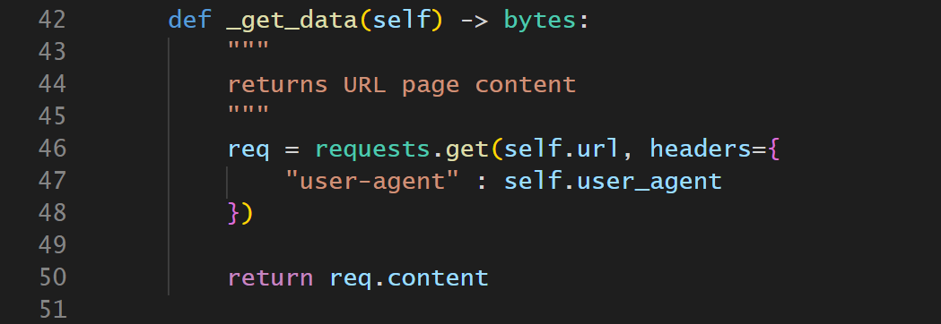 Python script for being notified when the product price is in the ...