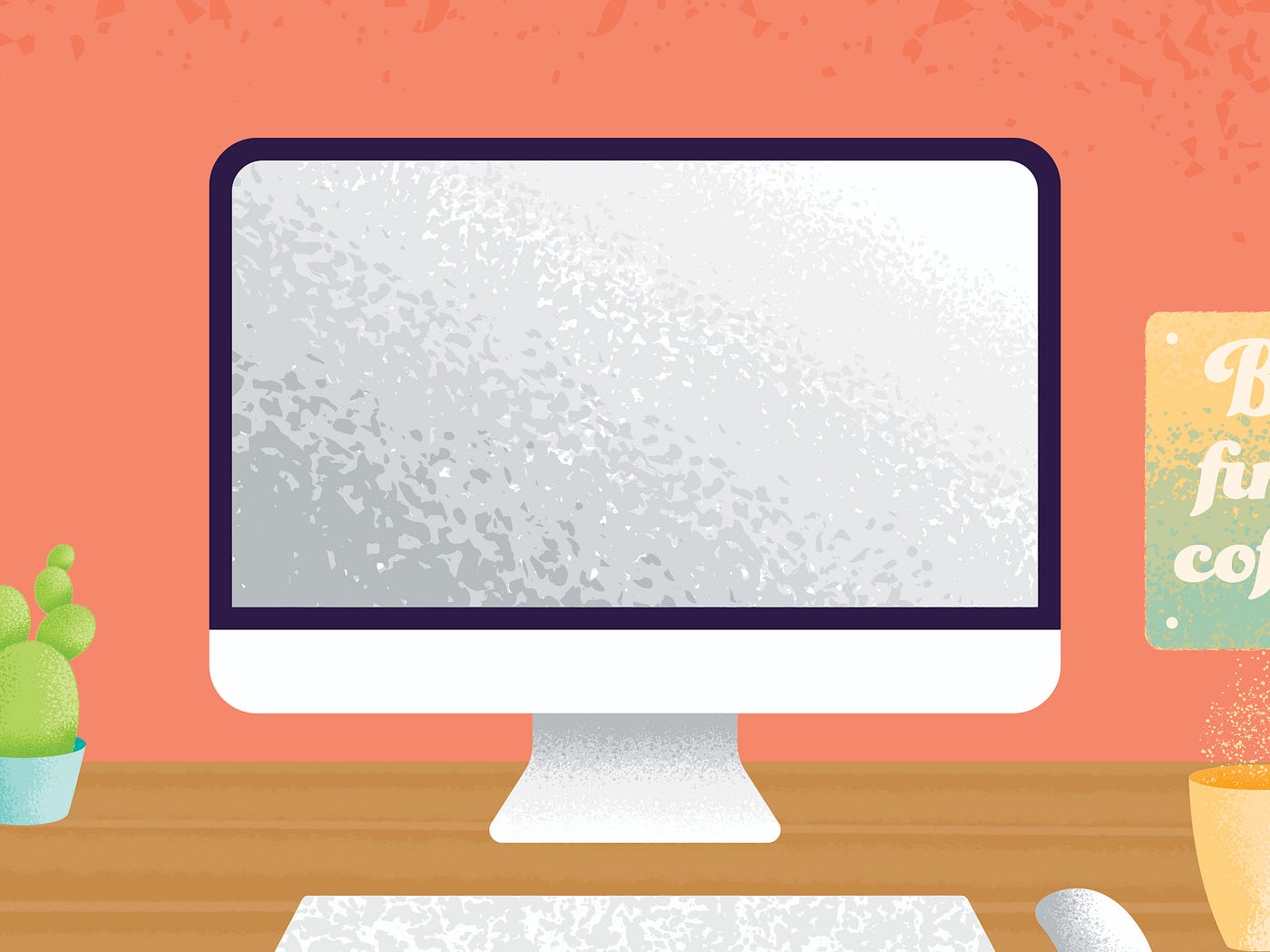 How to design an artist desktop in Adobe Illustrator | by ...