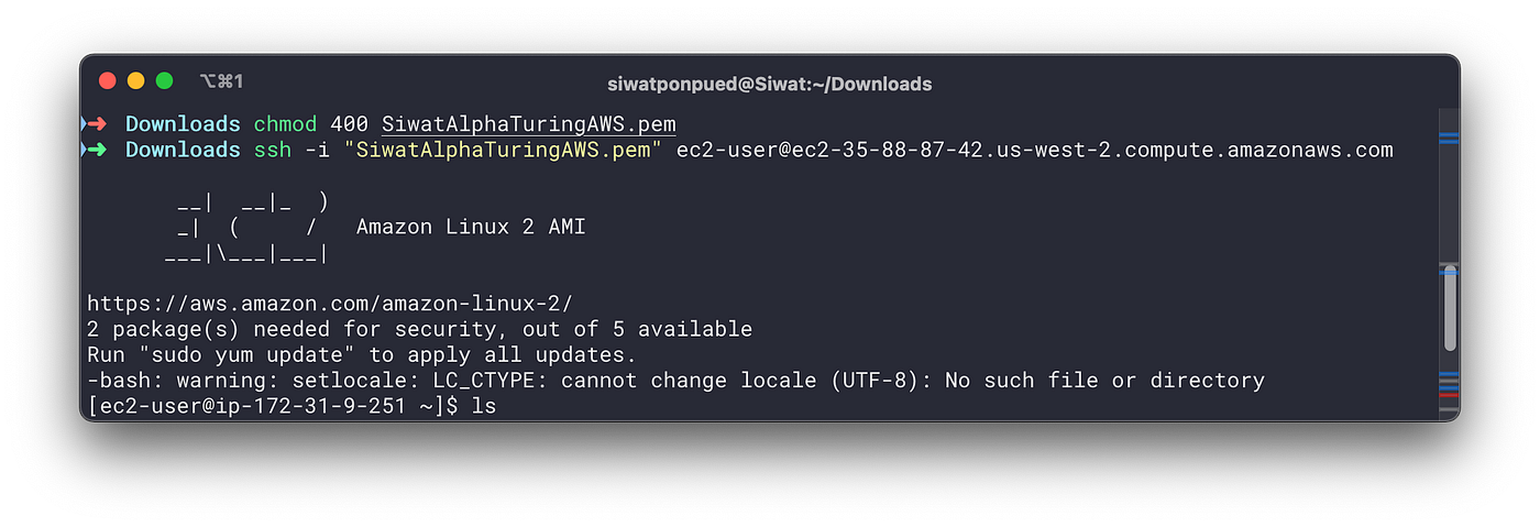 Create Your First Linux Server on AWS EC2 | by Korn Siwat | AlphaTuring ...
