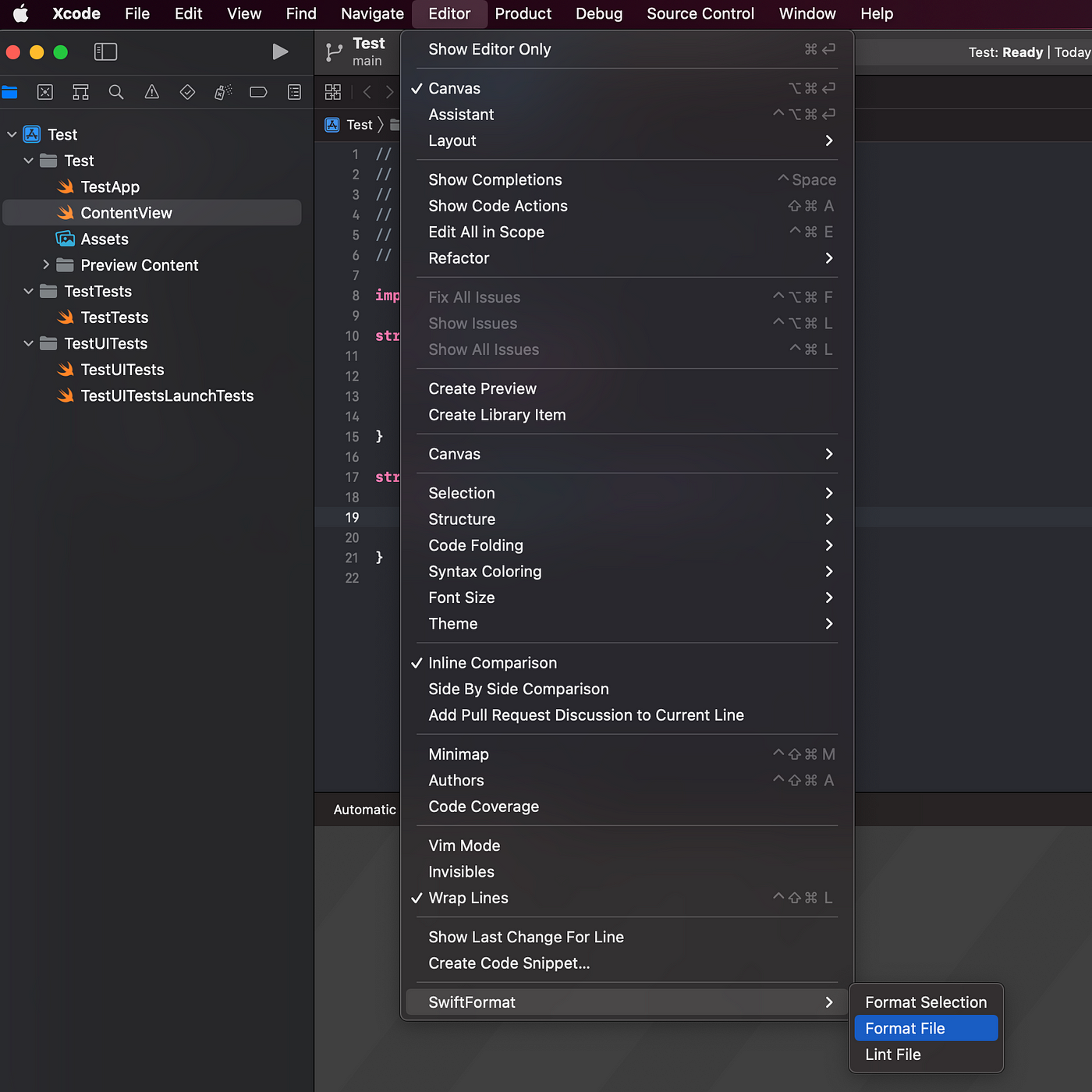 Format On Save — Xcode Swift While Xcode Provides Plenty Of Features… By Johannes Z Mar