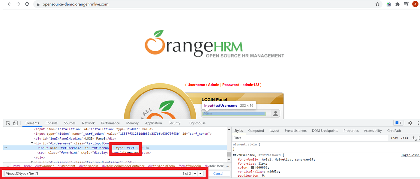 Find XPath in Chrome Browser for Selenium WebDriver | by Archana Sawant | Medium