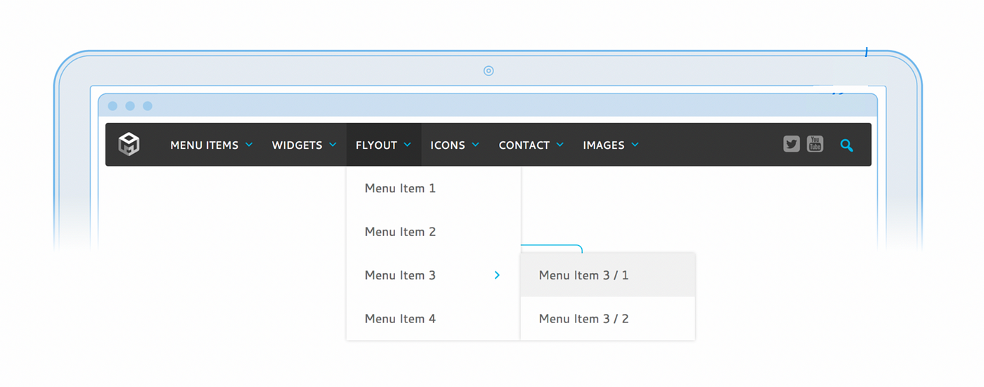 Web Terminology Flyout Menu… What Is A Flyout Menu By Reza Fatima Medium