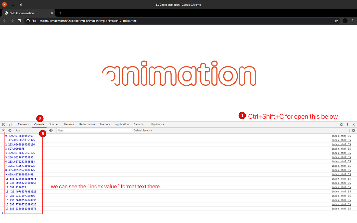 How To Create Our Own Text Animation Using Svg And Css By Dimas Wihandono Medium
