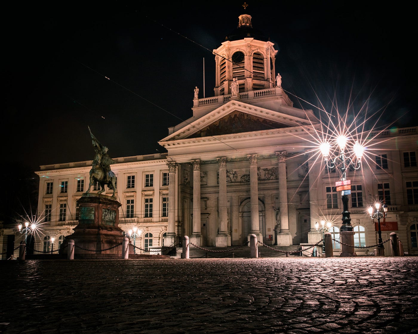Photographing Brussels at Night. It is early morning when our flight ...