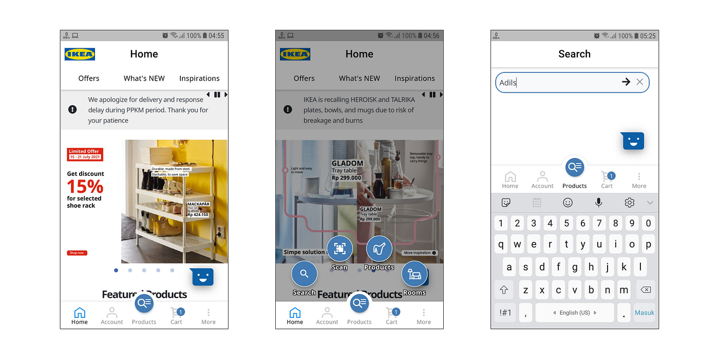 UI/UX Case Study — IKEA Application Redesign | by Rezza Ananda Yoanko ...