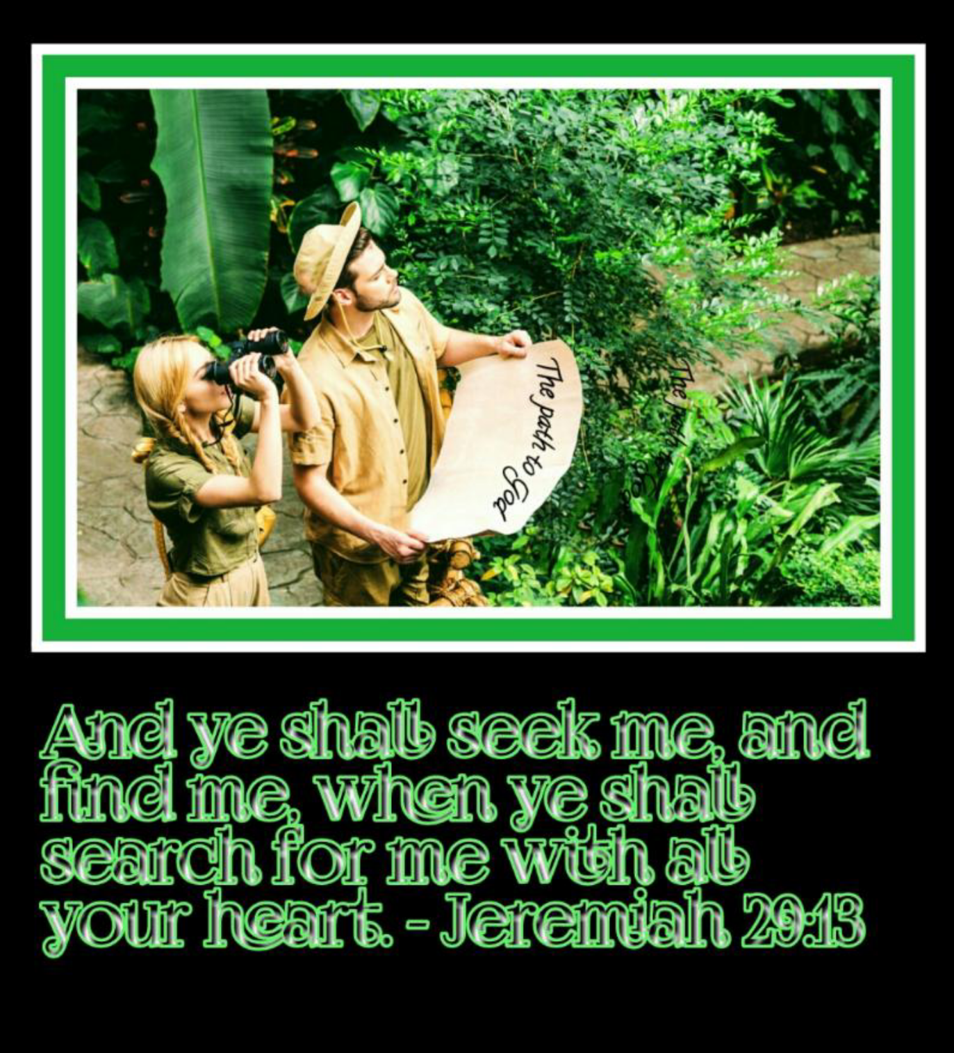 And ye shall seek me, and find me when ye shall search for me with all ...