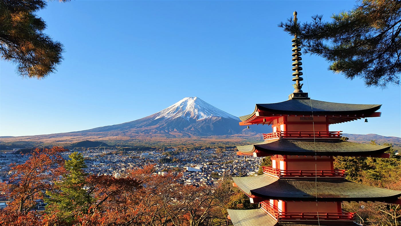 Chureito Pagoda: the 400 Stairs to a View of Mount Fuji | by Nasa ...