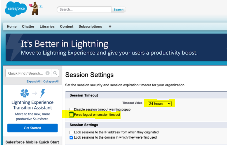 Salesforce Connector Error “error Encountered During Keep Alive Invalid Session Id Found In