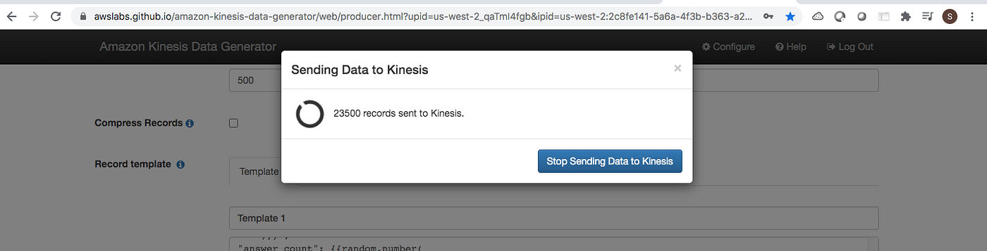 How To Generate Mock Streaming Data Using Kinesis Data