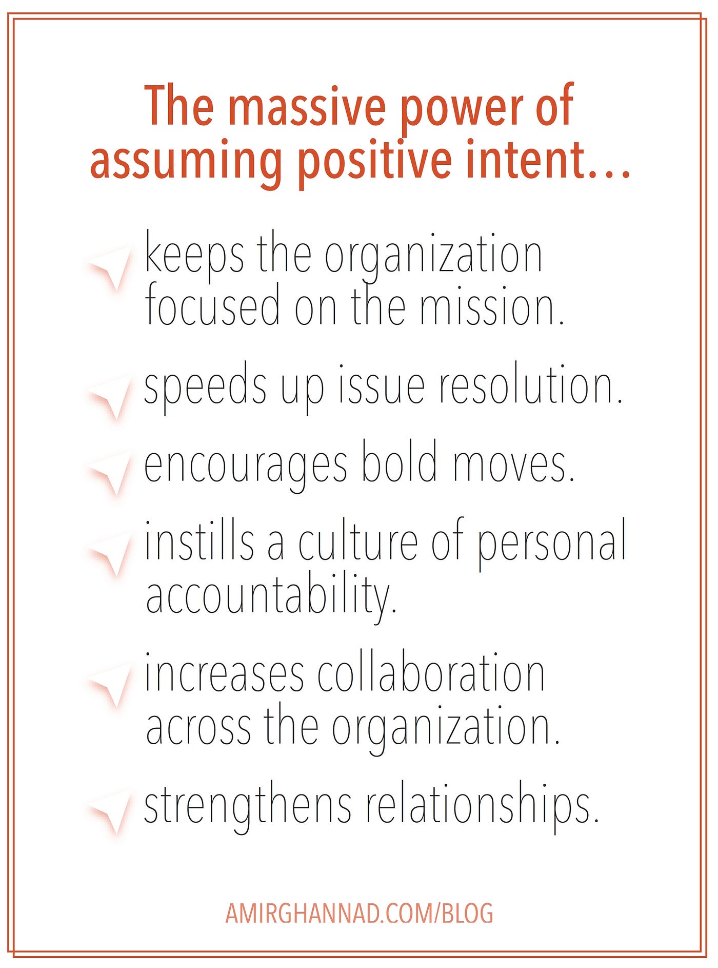 The Massive Power of Assuming Positive Intent | by Amir Ghannad | Medium