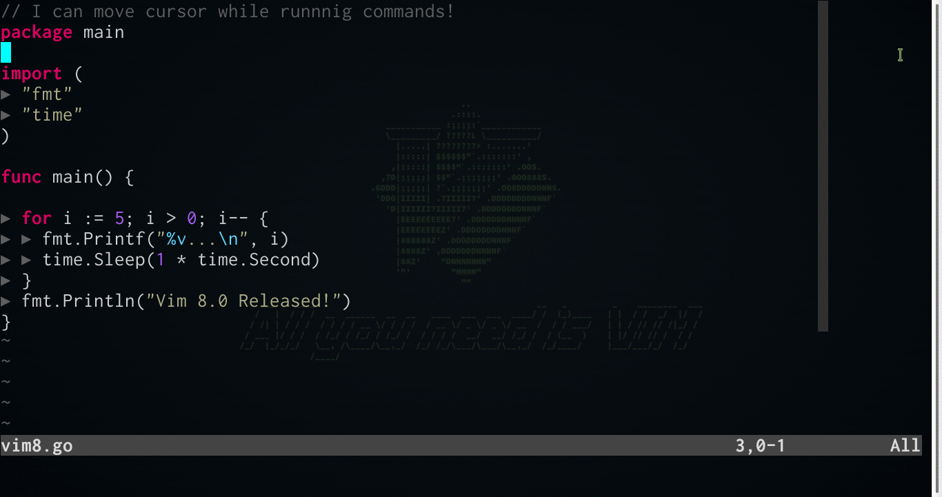 Vim 8.0 released and Now, I’m a contributor of Vim !!! | by haya14busa | Medium