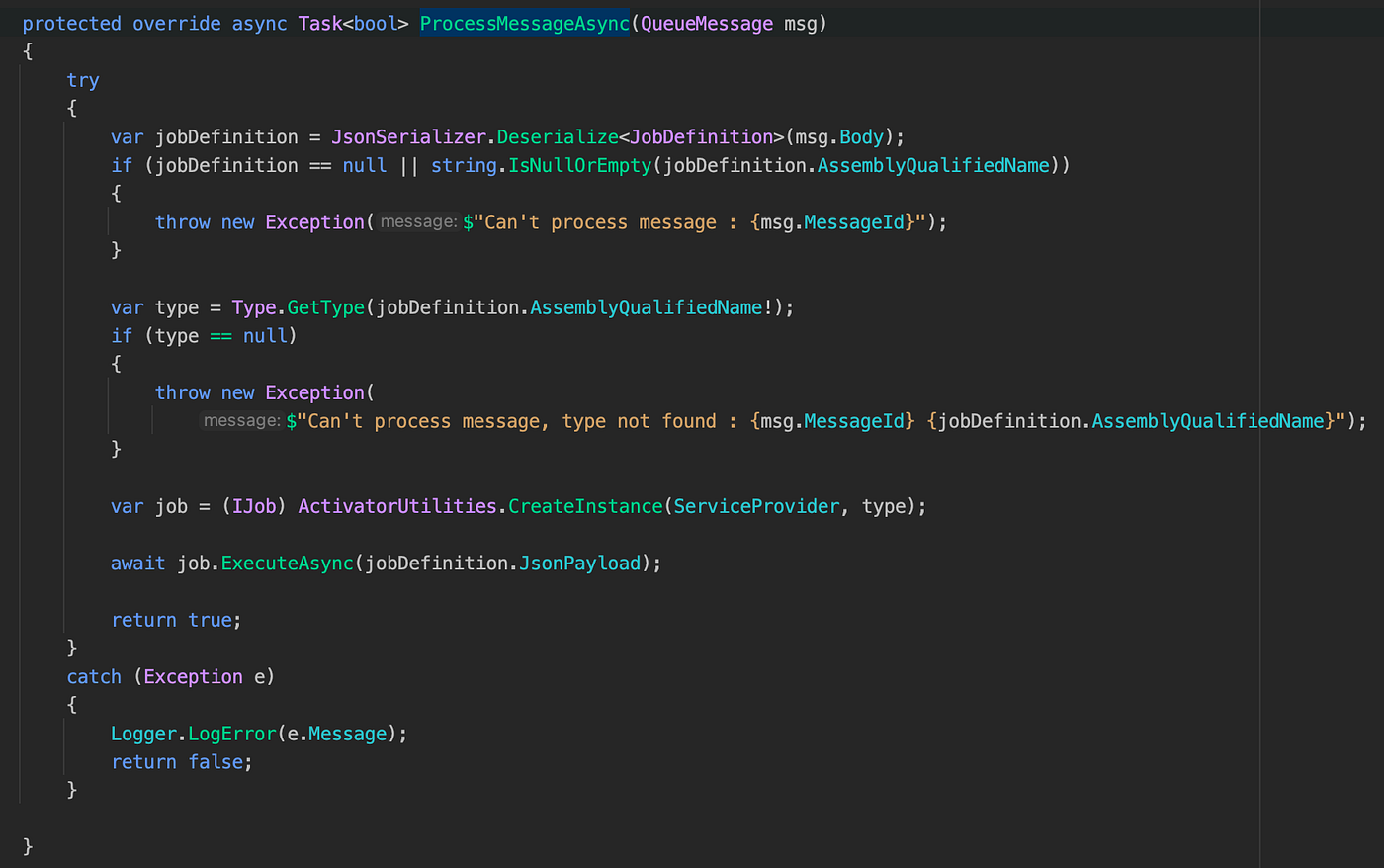 SQS Background Service with .NET 5 — Part 3 | by Martin Massé | Nuages ...