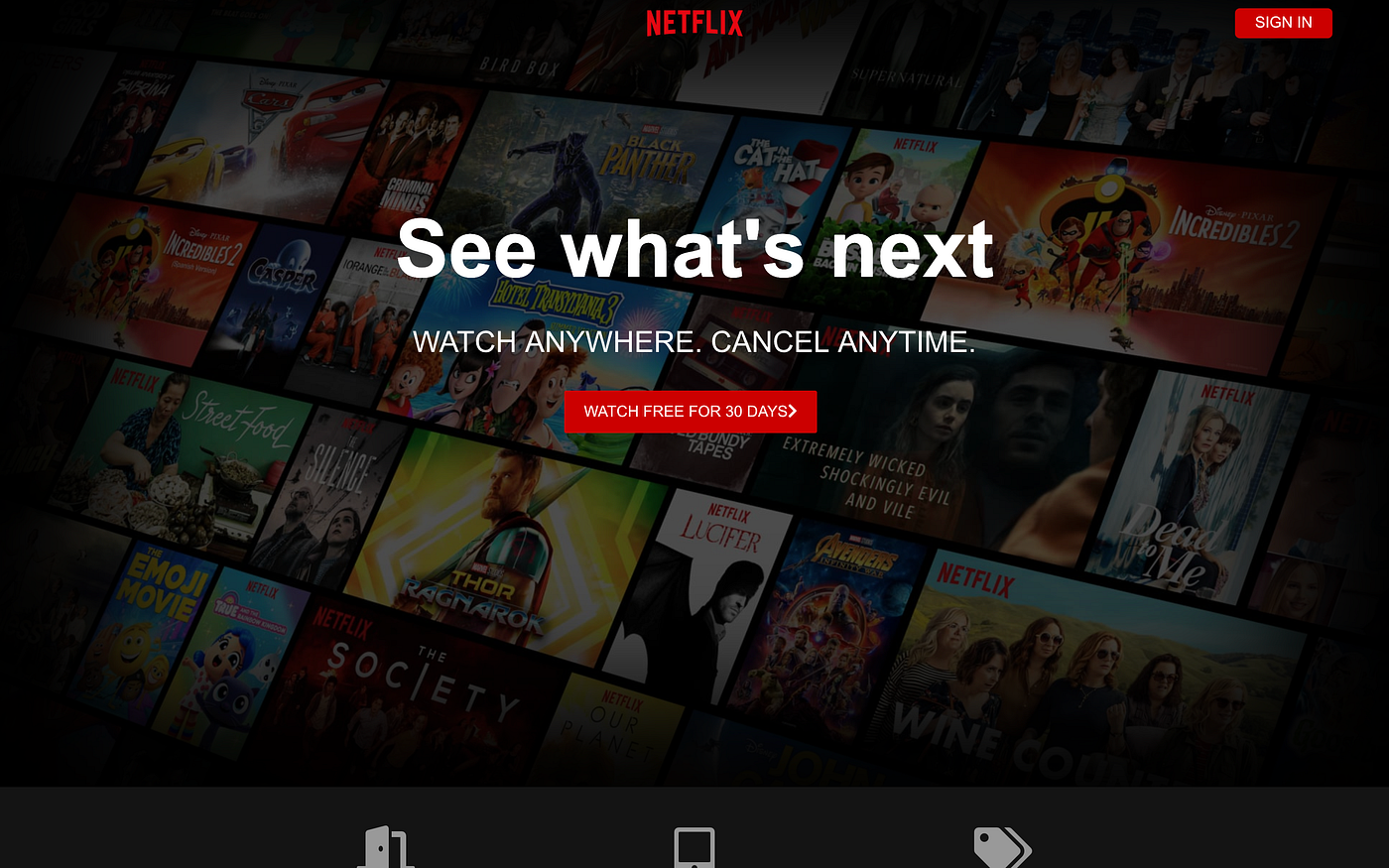 What building a Netflix landing page taught me about CSS and HTML. | by ...