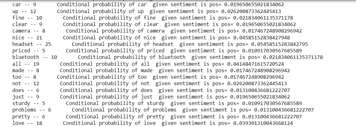 Sentiment analysis using Naive-Bayes Classifier. | by Nagamsurya | Medium