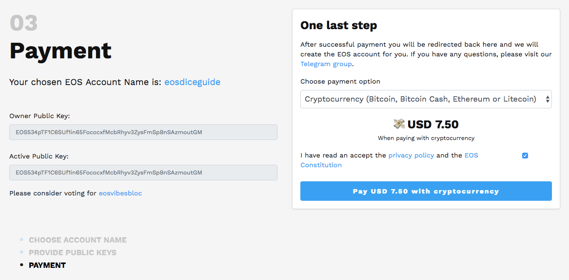 How To Create an EOS Account for EOSJacks! | by EOSJACKS TEAM | Medium