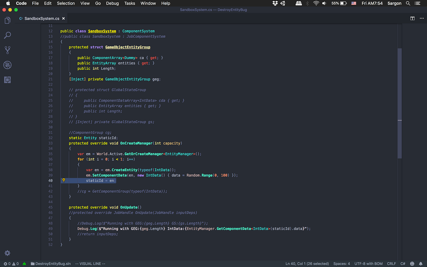 [Unity ECS] The system is always running! | by 5argon | Medium