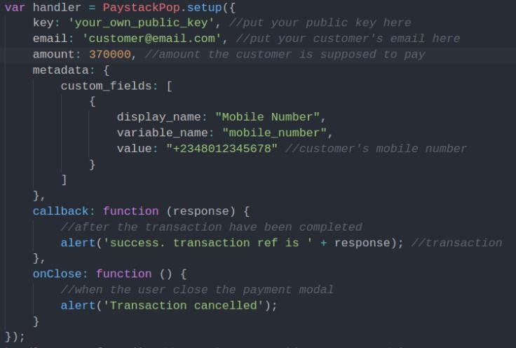 How To Integrate Paystack Checkout With Only HTML, CSS & JS. | by STEPHEN JUDE | Medium